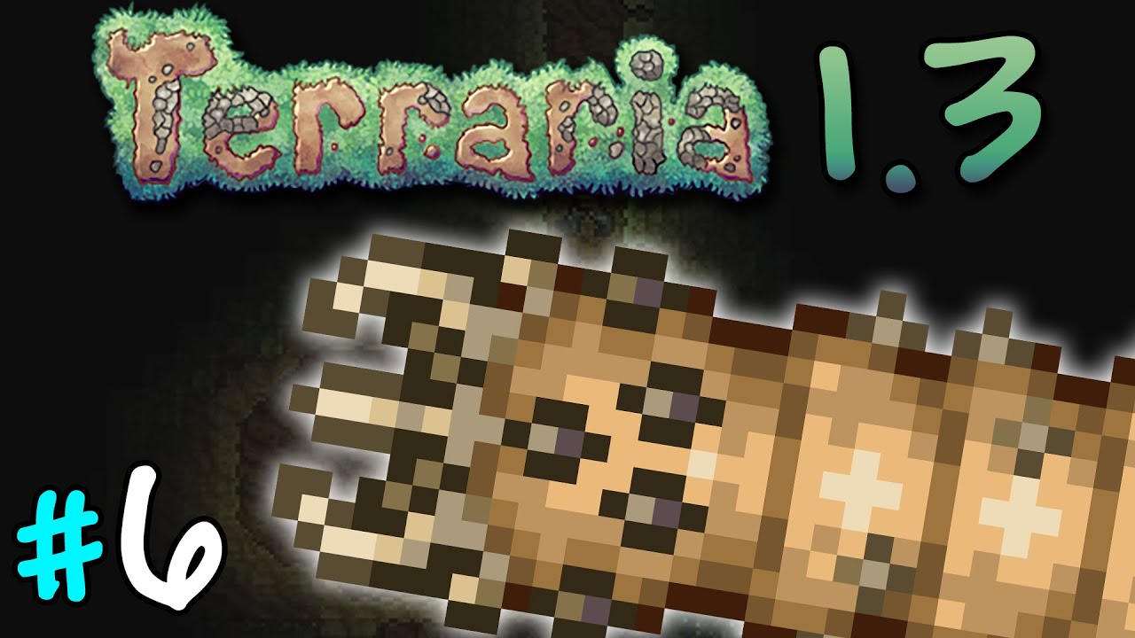 TOMB CRAWLER...BIG MASSIVE NOPE! - [Let's Play] Terraria 1.3 #6 ...
