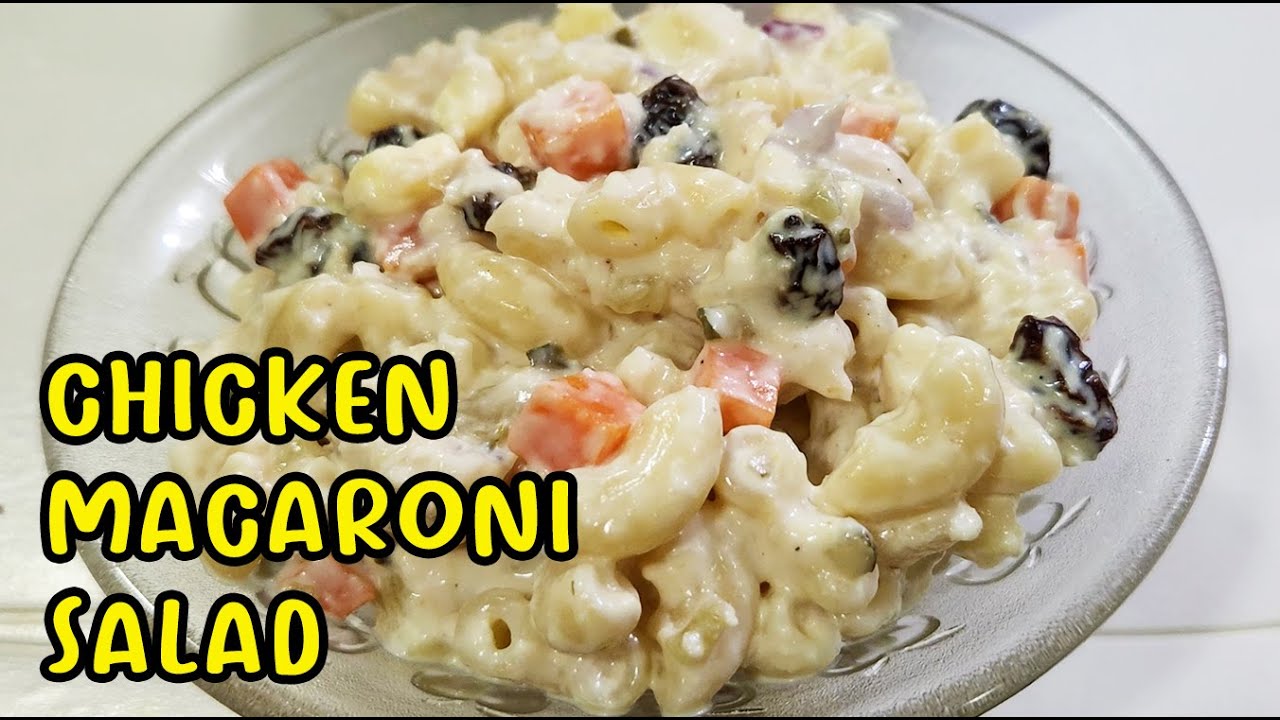 Macaroni Salad Recipe Filipino