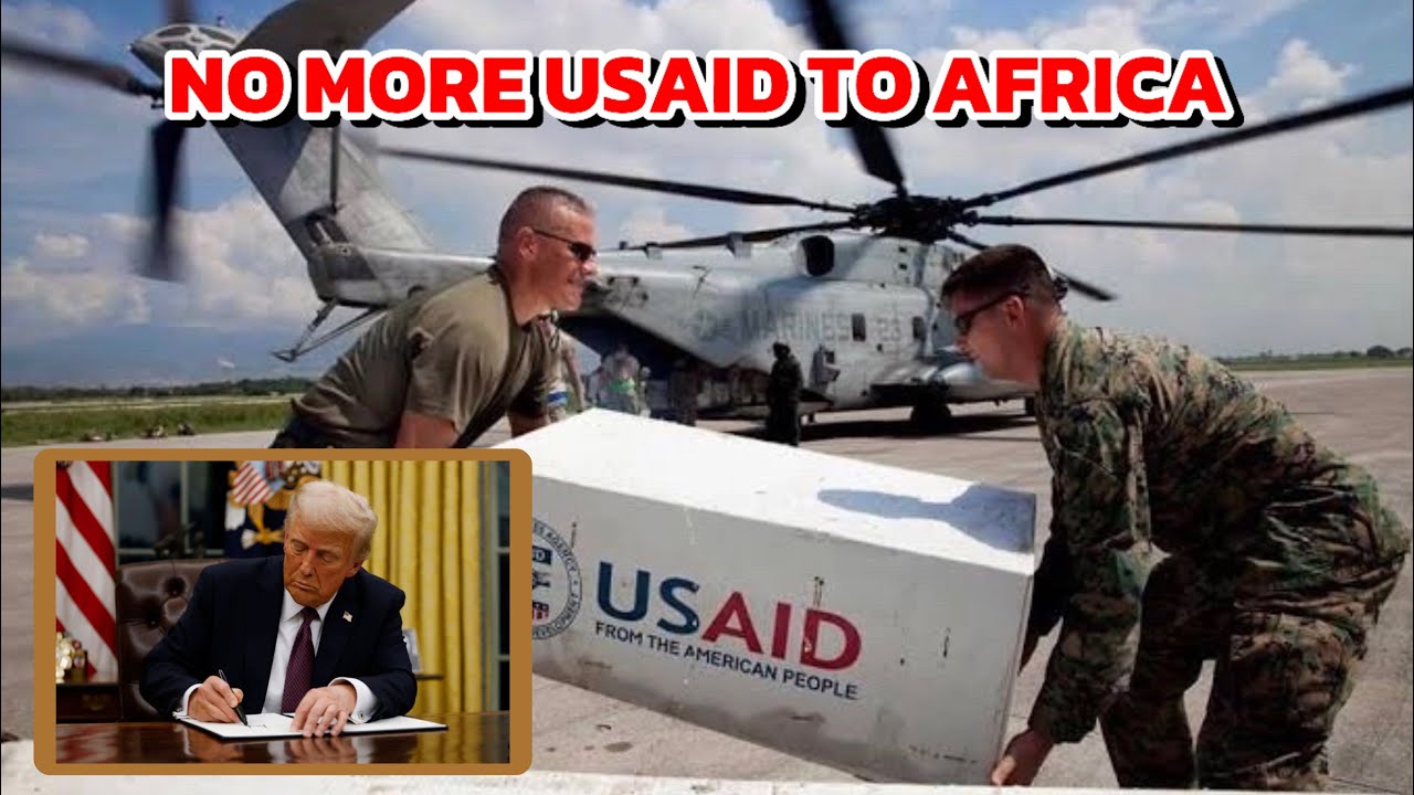 No more USAID to Africa, Prez. Trump signs executive order - YouTube
