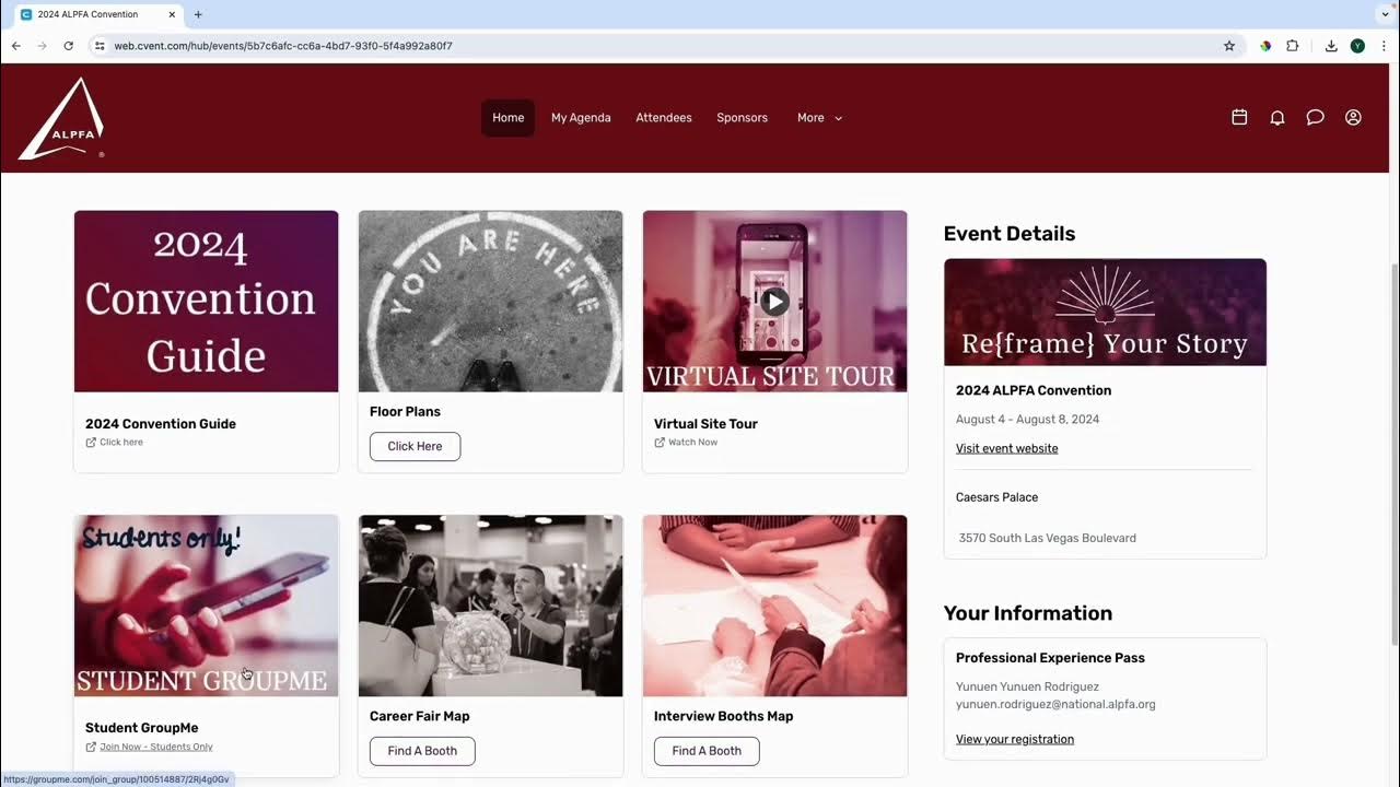 2024 ALPFA Convention App Walkthrough - YouTube