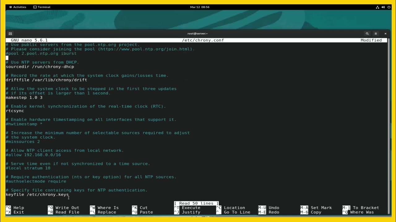 Configure NTP Server in Oracle Linux 9 - YouTube