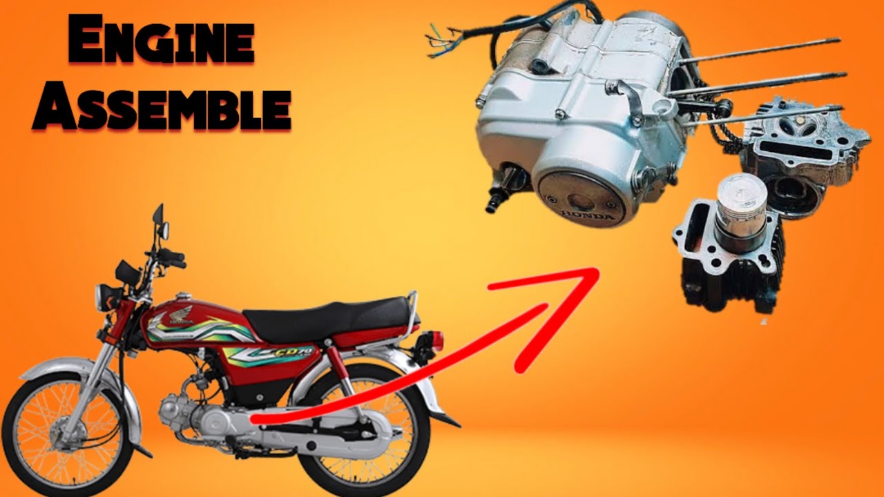 Assembling a 70cc Bike Engine: Step-by-Step Guide - YouTube