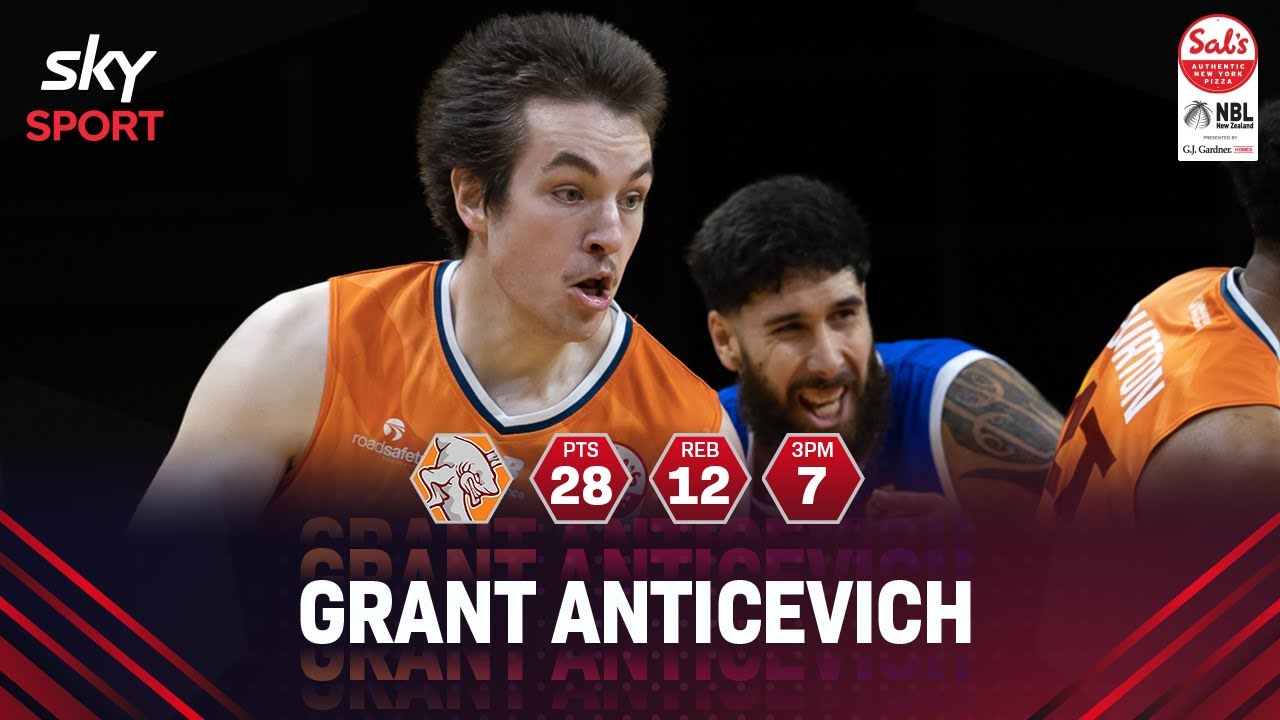 Grant Anticevich 28 PTS vs. Wellington Saints - YouTube