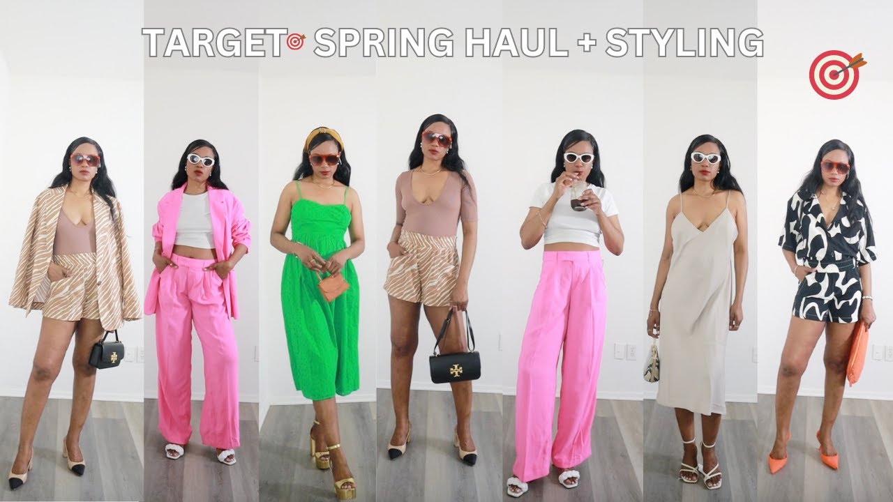 Target🎯spring 2023 try-on haul+ styling | affordable elevated looks ...