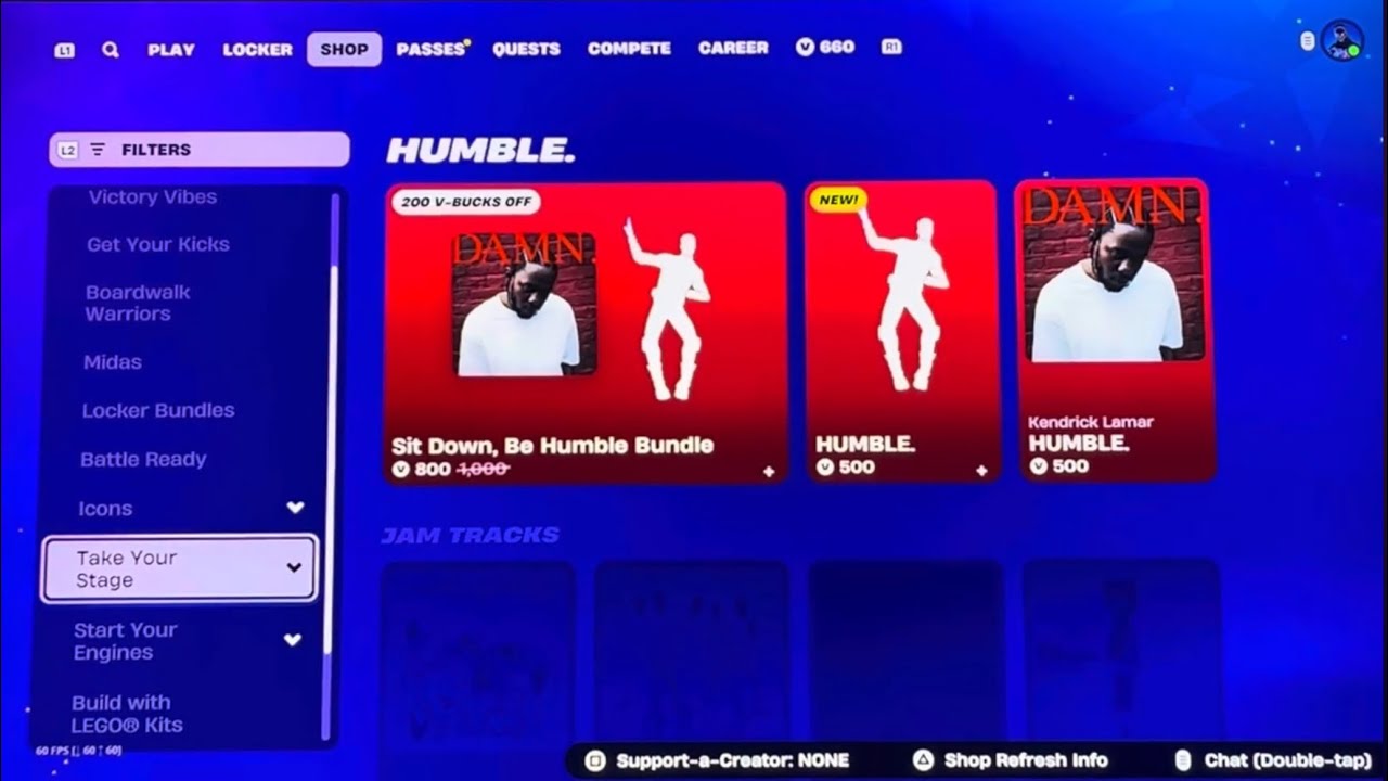 New Kendrick Lamar Humble bundle is now here in the item shop - YouTube