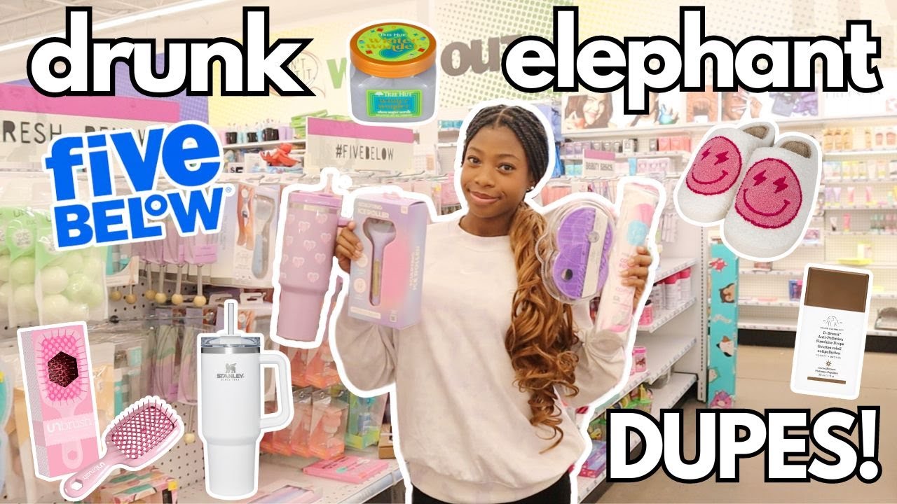 let's go five below self care + makeup shopping and drunk elephant ...