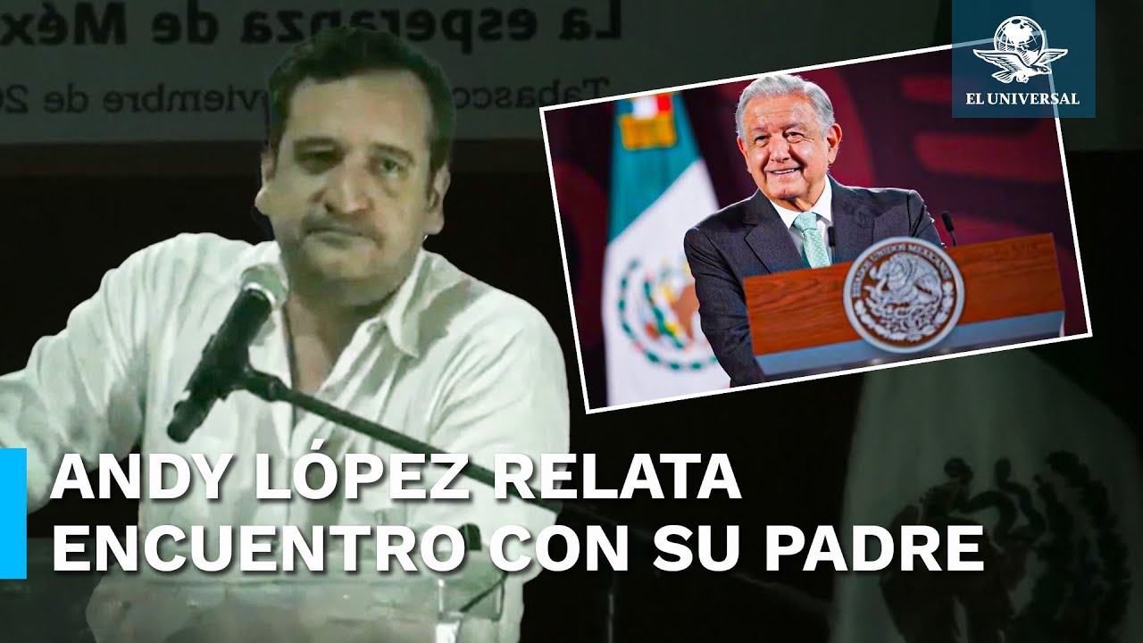 Hijo de AMLO revela cómo vio a su padre en su cumpleaños - YouTube