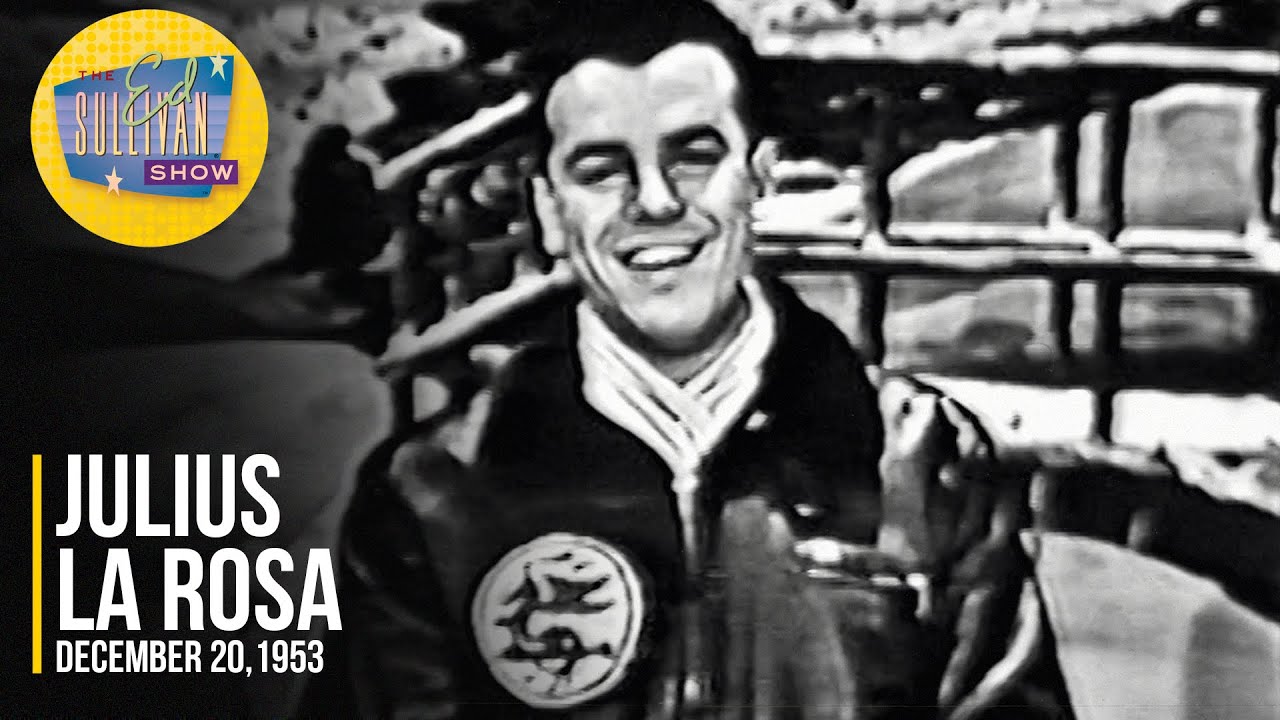 Julius La Rosa "Jingle Bells" on The Ed Sullivan Show - YouTube