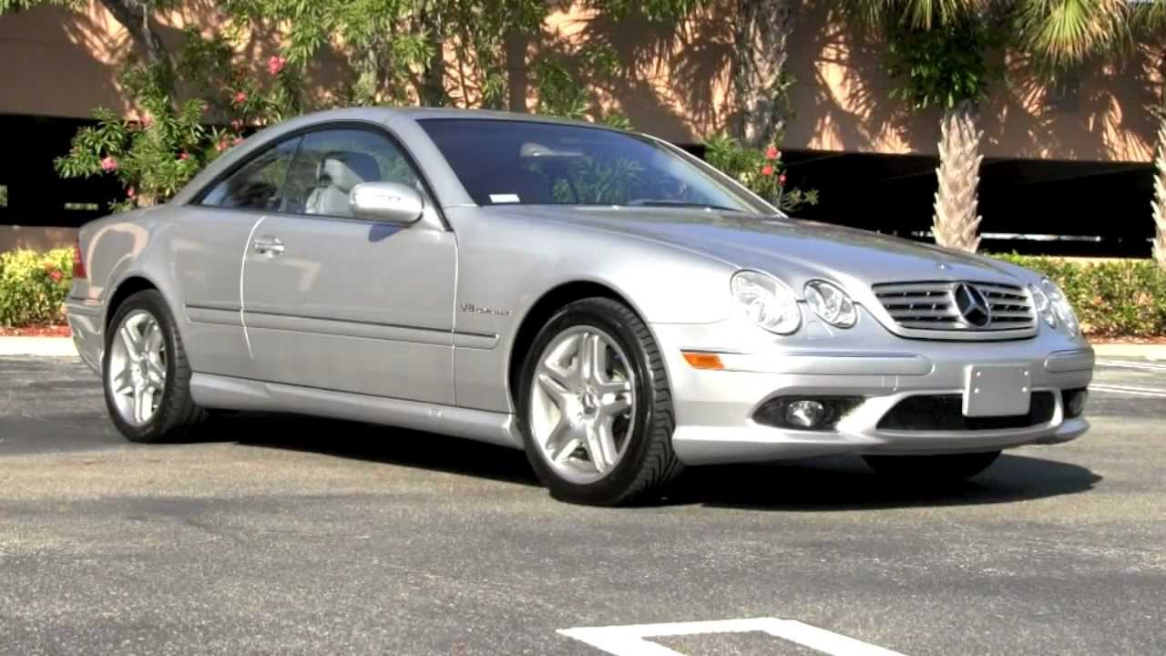 2004 Mercedes-Benz CL55 AMG Brilliant Silver Metallic Gulfstream ...