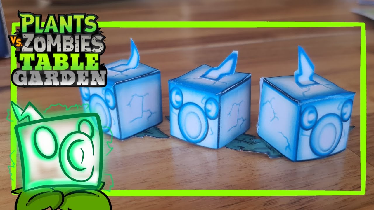 lanzaguisantes eléctrico! nueva planta para pvz table garden!-el juego ...