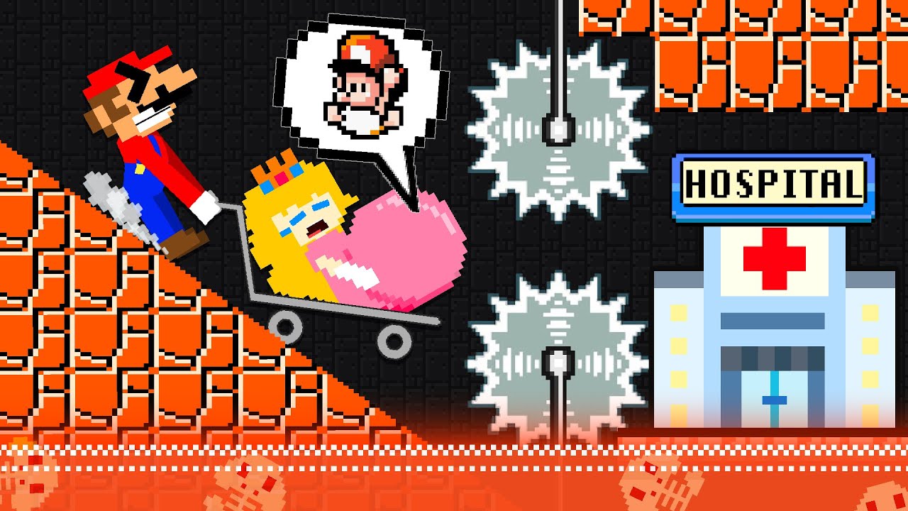 What Happens When Mario Takes Peach PREGNANT to the Hospital in Maze ...