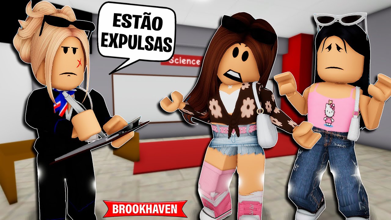 A DIRETORA MAIS CHATA DA ESCOLA | Historinhas Brookhaven Roblox Bibi e Lud - YouTube