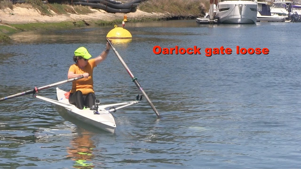 Oarlock Gate Loose - YouTube