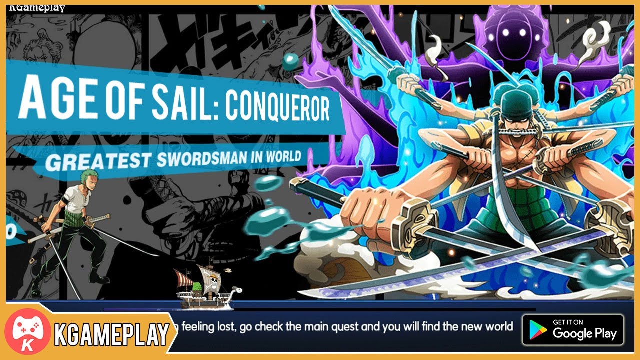 Age of Sail Conqueror Gameplay Anime Android iOS - YouTube