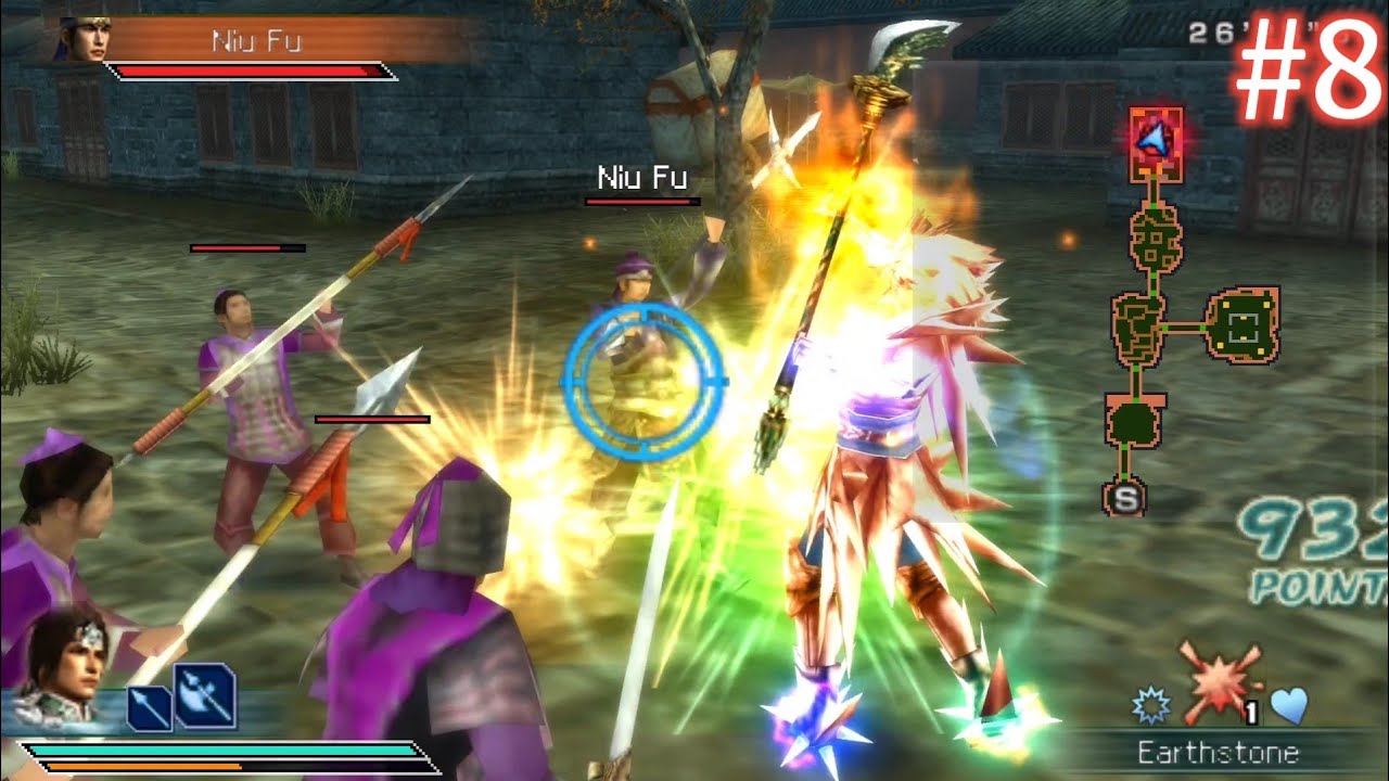 Dynasty Warriors: Strikeforce (PSP) Walkthrough Part 8 - YouTube