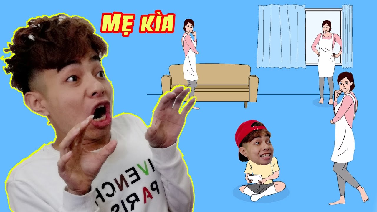 ThắnG Tê Tê Trốn Học Đi Chơi Game Bị Mẹ Gank - YouTube