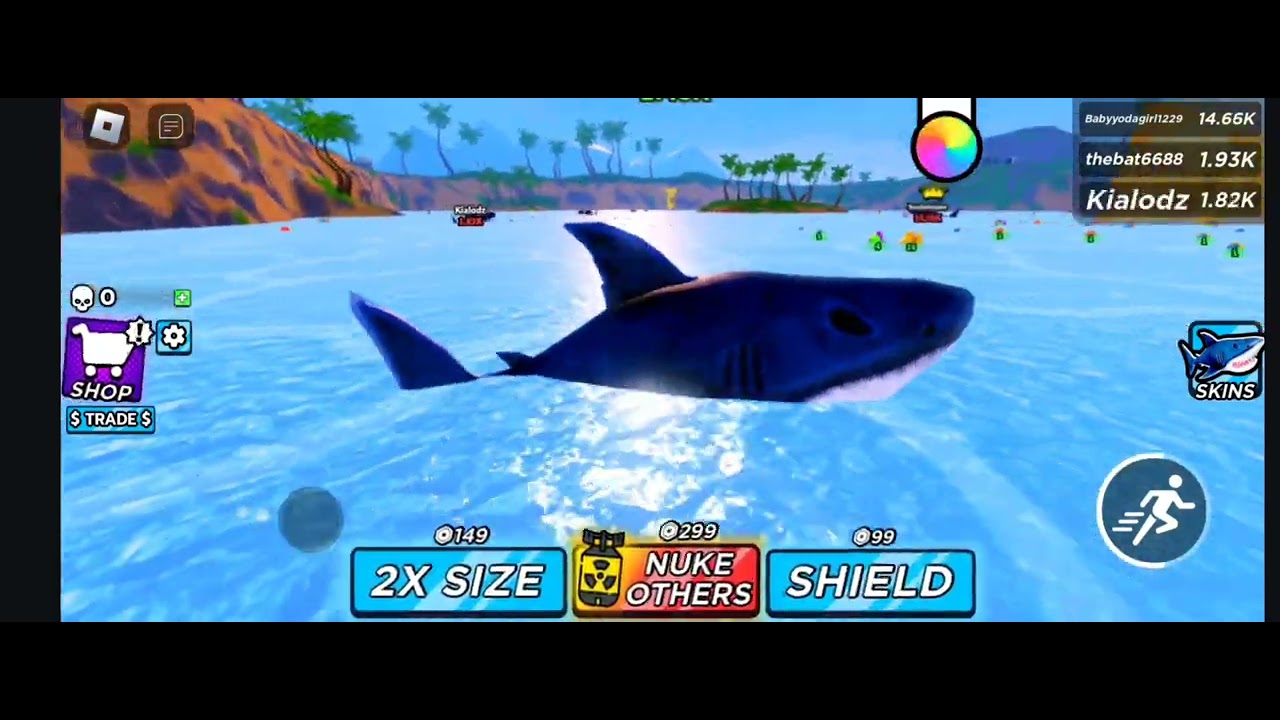 Becoming a SHARK in Roblox! A sharks life! - YouTube
