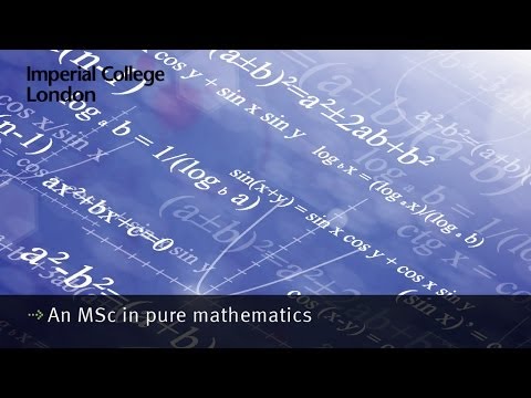 An MSc in pure mathematics - YouTube