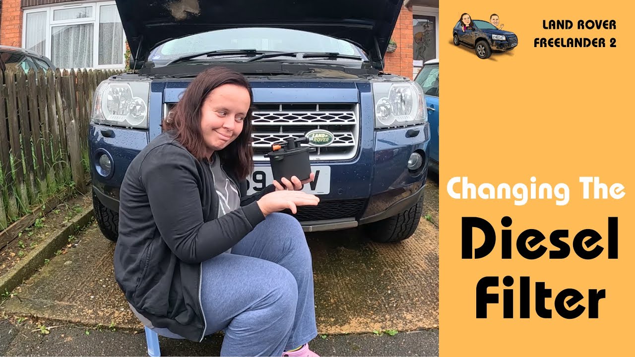 Changing The Fuel Filter On A Freelander 2 / Range Rover Evoque - YouTube