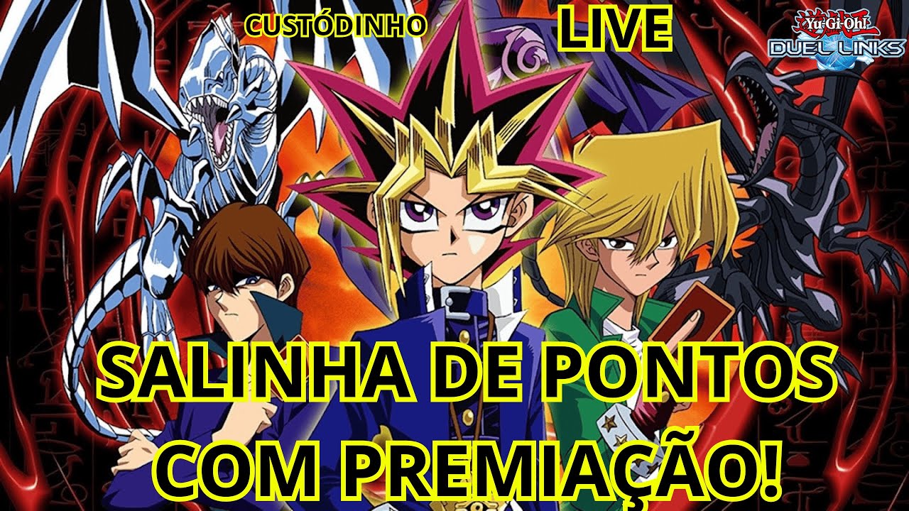SALINHA COM PREMIAÇÃO ! YU GUI OH DUEL LINKS ! - YouTube