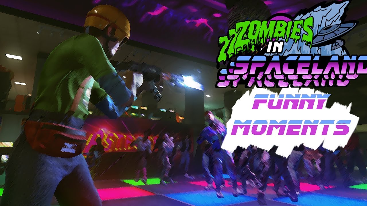 Call of Duty: Infinite Warfare Zombies In SpaceLand Funny Moments ...
