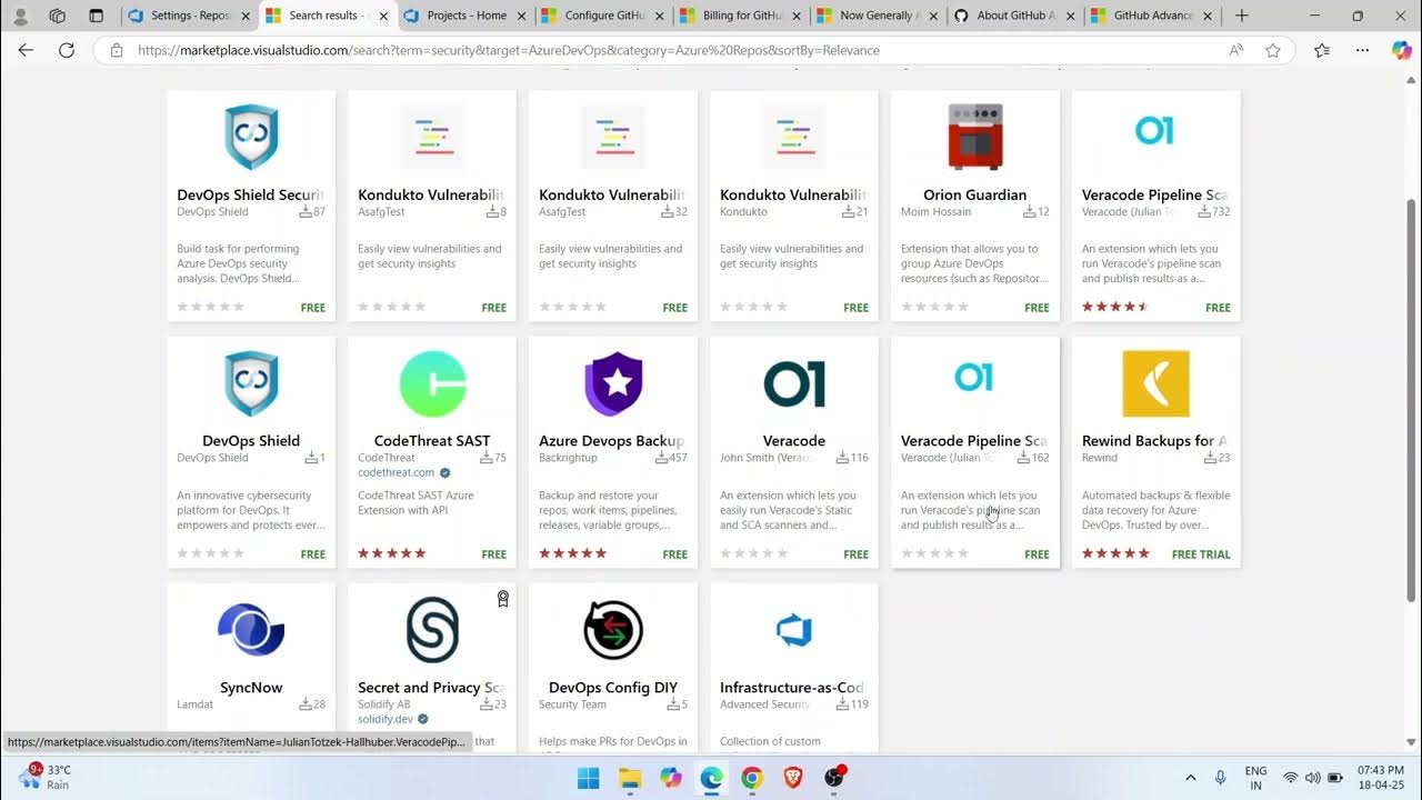 Azure DevOps - GitHub Advanced Security for Azure Repos - YouTube
