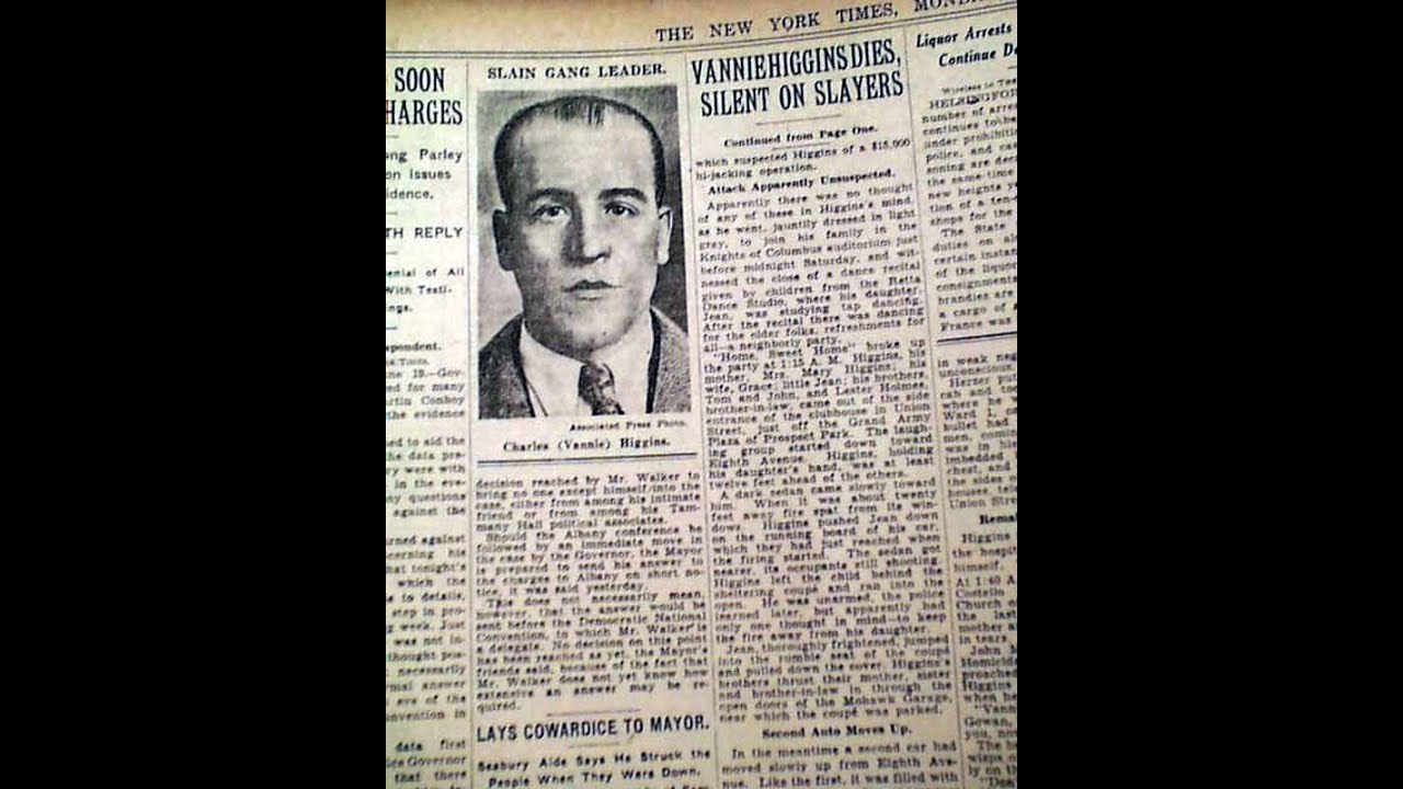 The Untold Story of Vannie Higgins: Brooklyn's Last Irish Boss - YouTube
