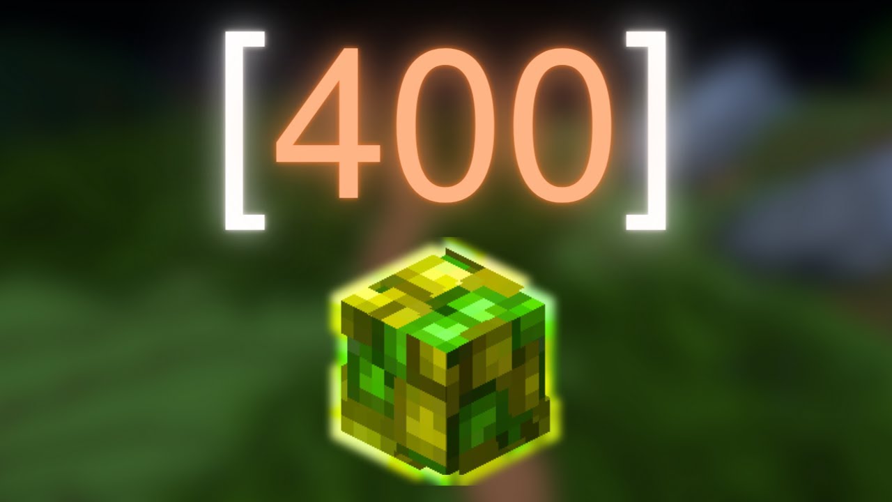 Finally Reaching Level 400 in Hypixel Skyblock - YouTube