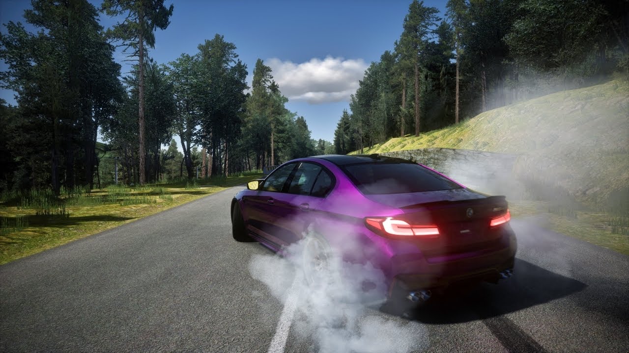 BMW M5cs Transfagarasan DRIFTING - Assetto Corsa - YouTube