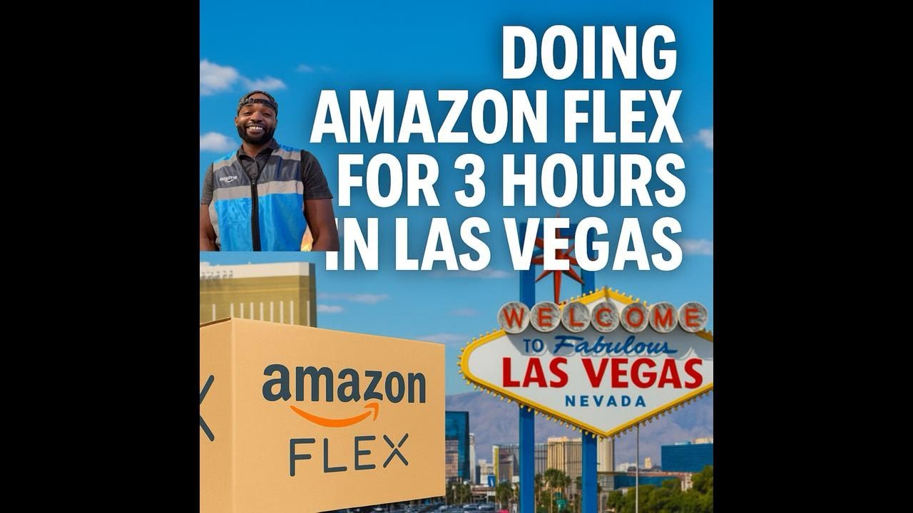 Amazon Flex in Sin City 🎰 | 3 Hours Delivering on the Strip - YouTube