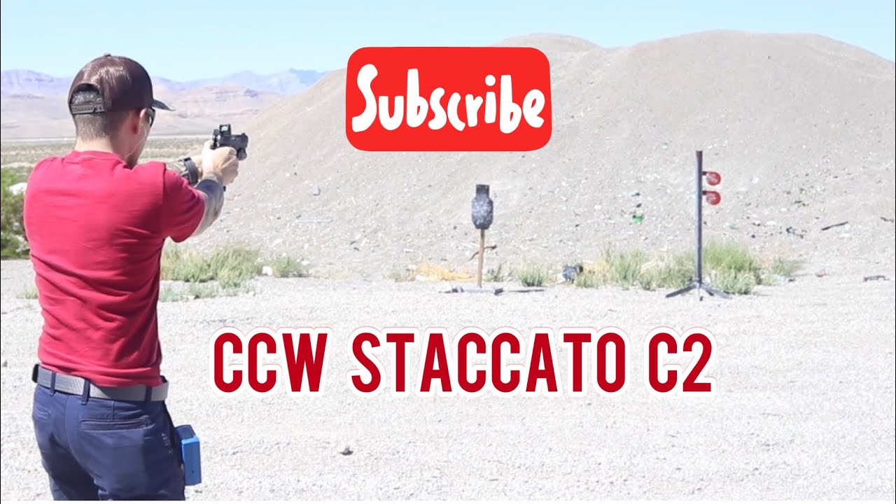 Concealed carry training Staccato C2 Duo - YouTube