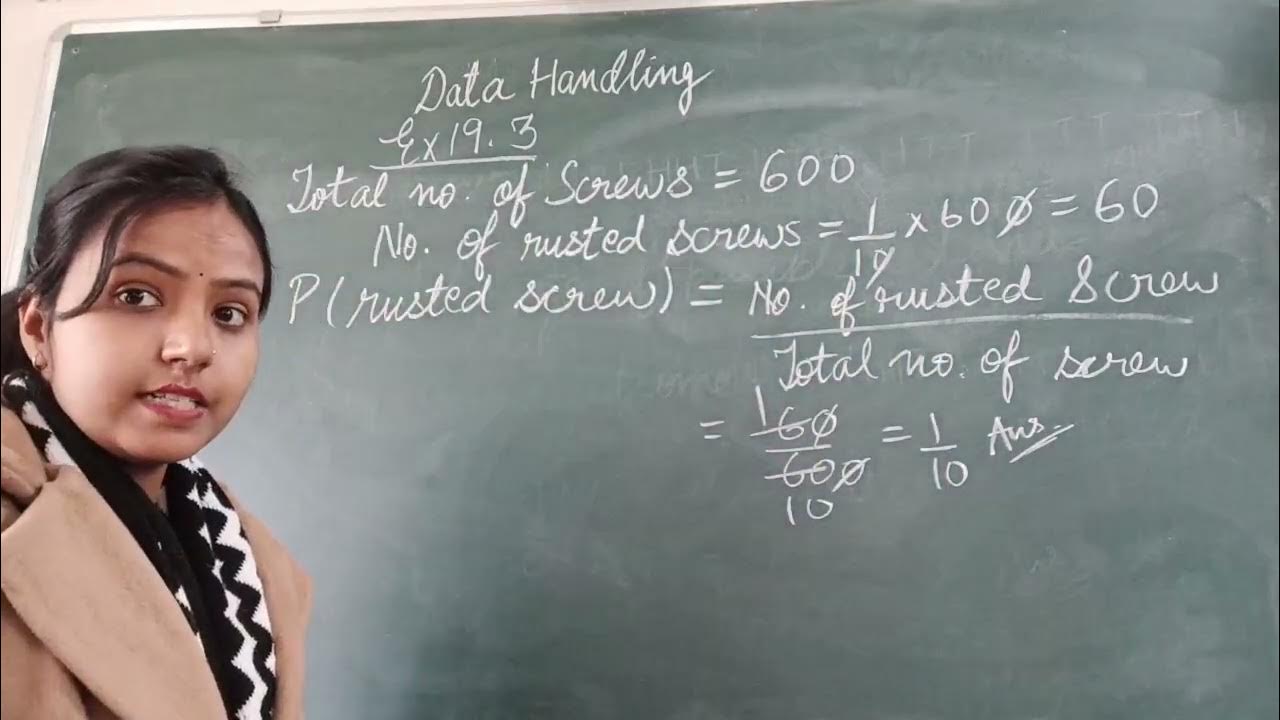 Class 8 : Data Handling Ex.19.3(Probability) - YouTube