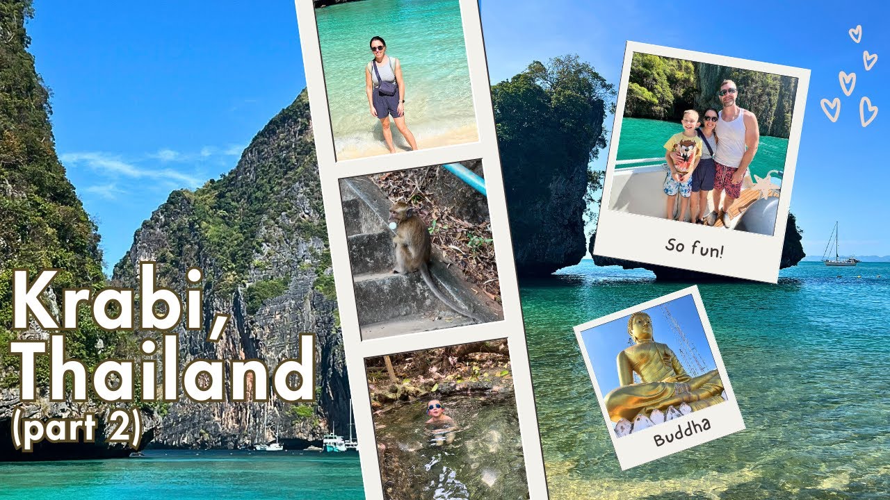 Krabi Thailand: 🏝️Phi Phi Islands, 🐅 Tiger Cave Temple, Emerald Pool, Hot Springs, MORE! - YouTube