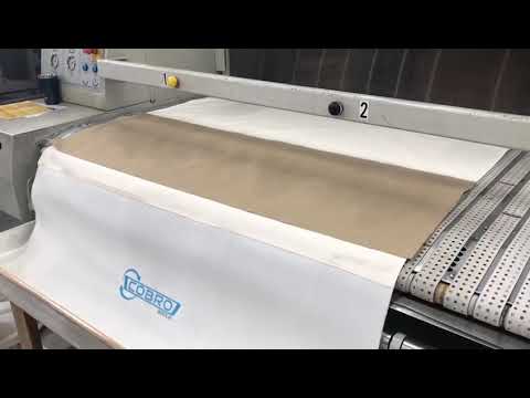 Waxing Jensen ironers - YouTube