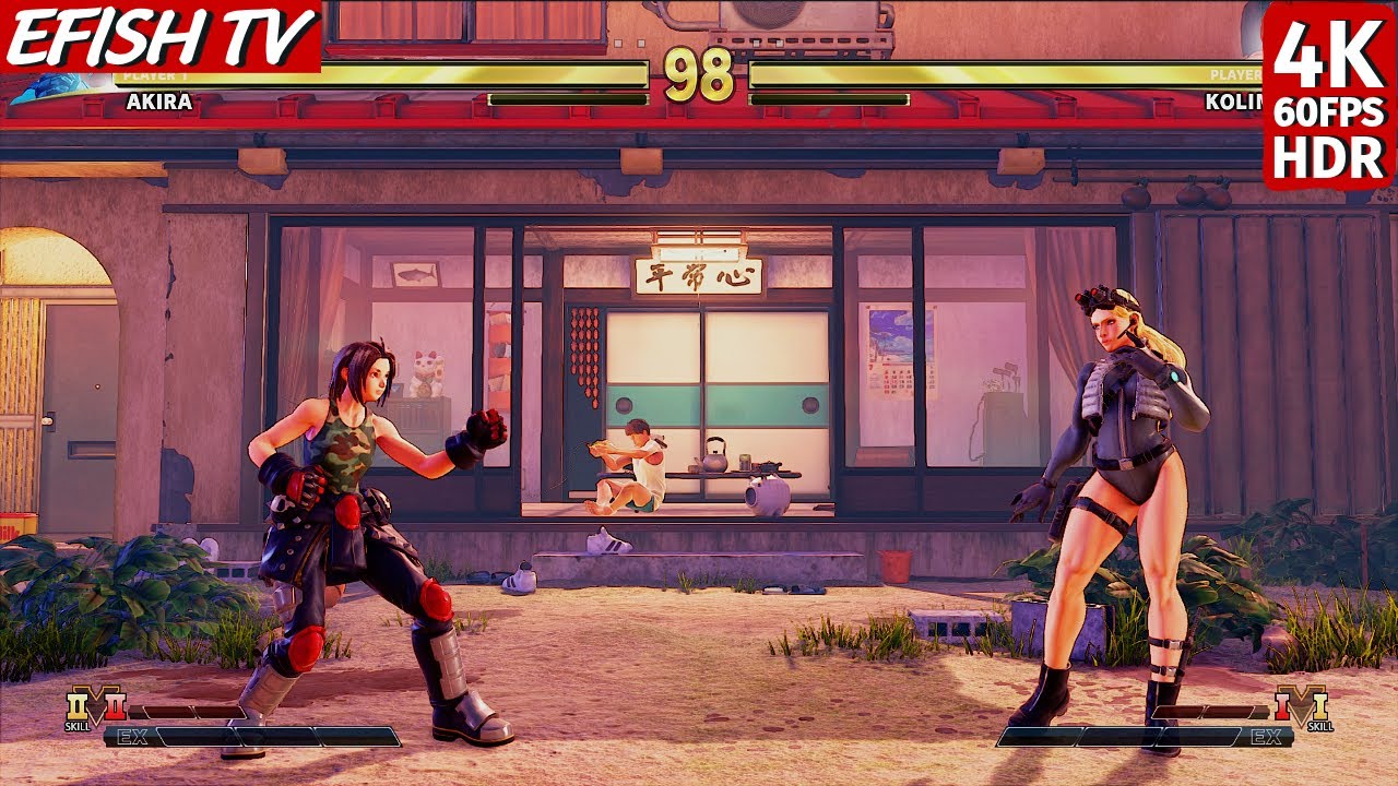 Akira vs Kolin (Hardest AI) - Street Fighter V - YouTube