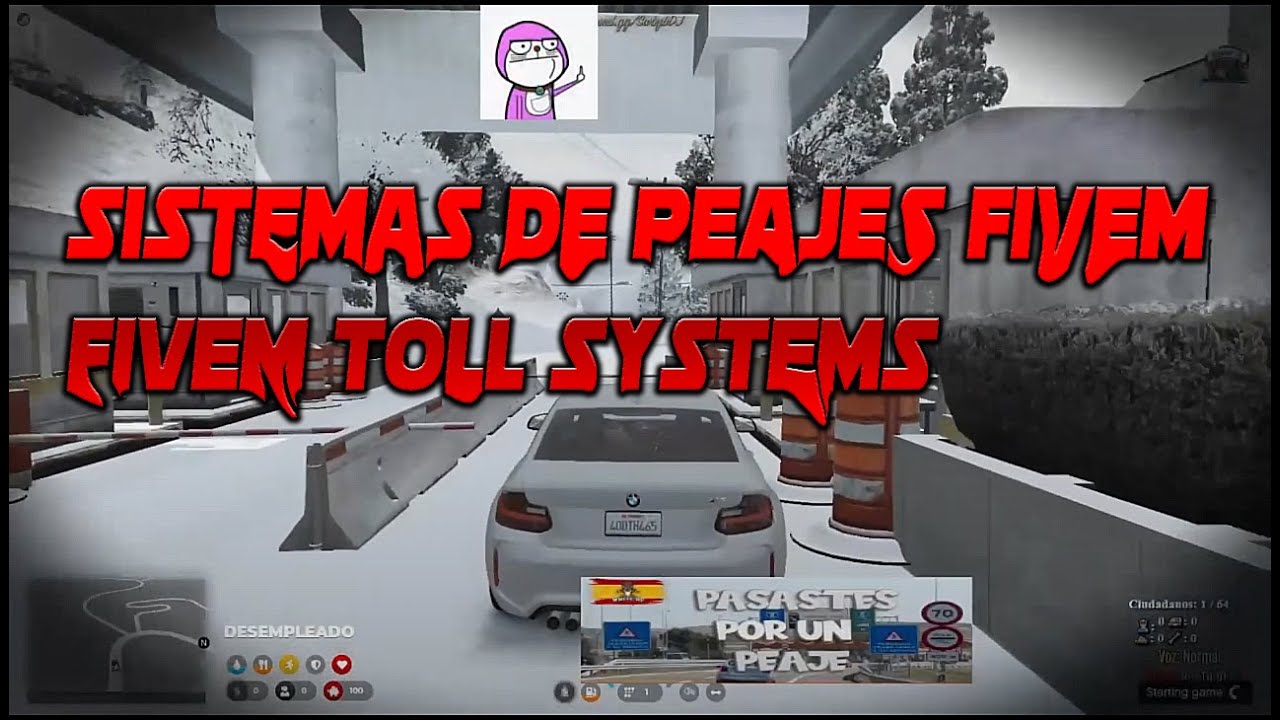 Sistemas de peajes FiveM/FiveM toll systems - YouTube
