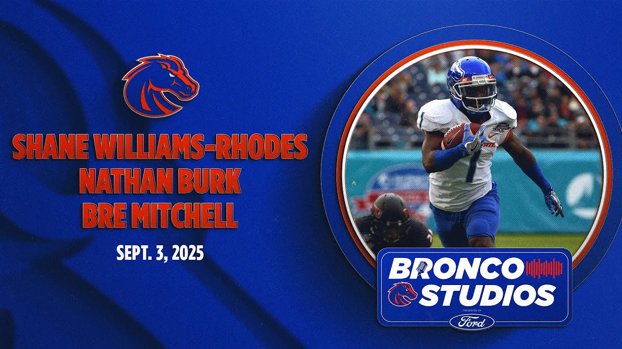 Former WR Shane Williams-Rhodes, VB's Bre Mitchell - Bronco Studios ...
