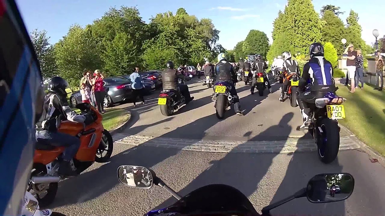 Basingstoke Motorcycles Riders :: Prom Ride - YouTube