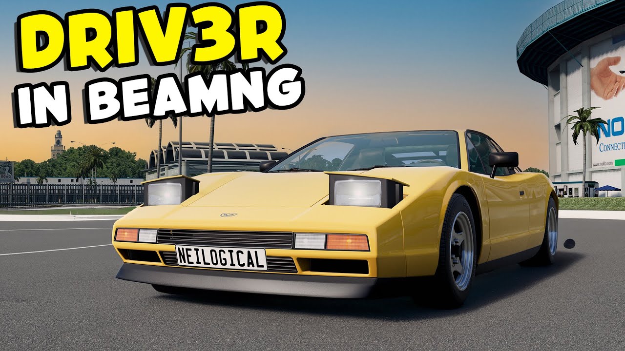 This BeamNG Map Mod Is STRAIGHT Out Of My Childhood! - Driv3r Map Mod ...