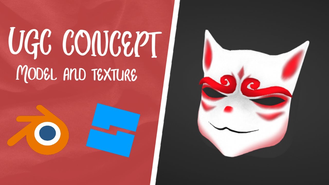 Kitsune Mask (UGC Concept) - Timelapse - YouTube