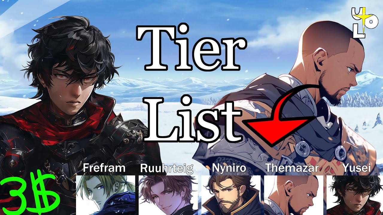 Let's Rank BADASS Anime Swordsmen! UoL Tier List! - YouTube
