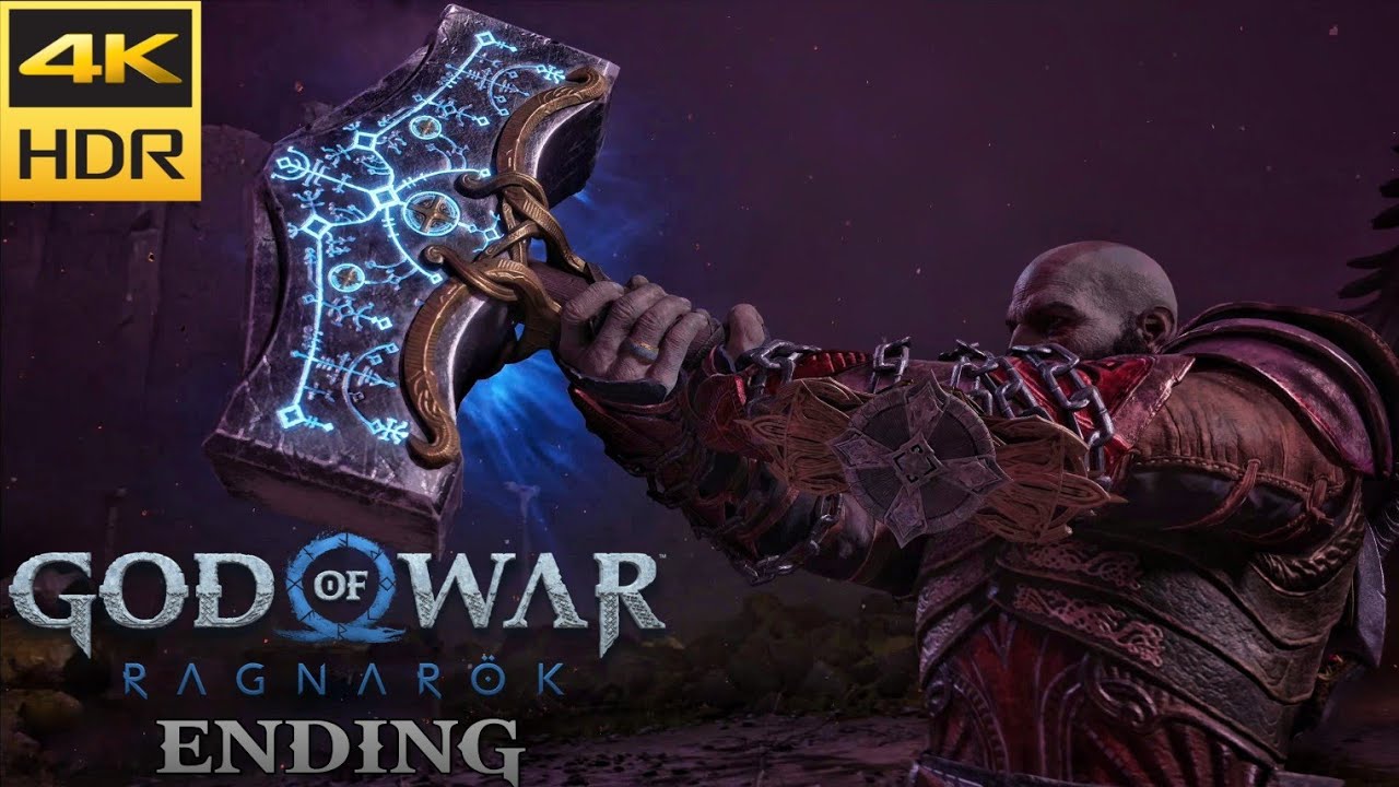 God Of War Ragnarok Ending/Final Boss Fight Gameplay 4K 60FPS HDR - YouTube