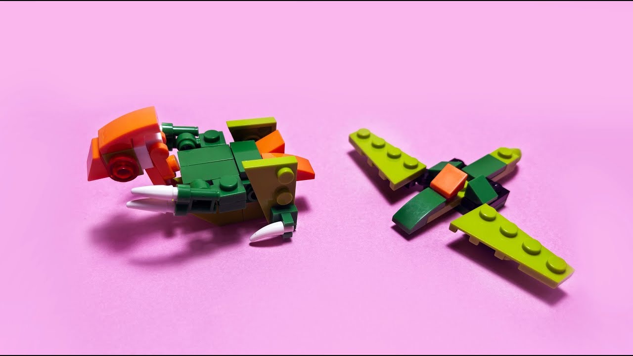 Build large and small dinosaur models - part 2 ( Tutorial ) - YouTube