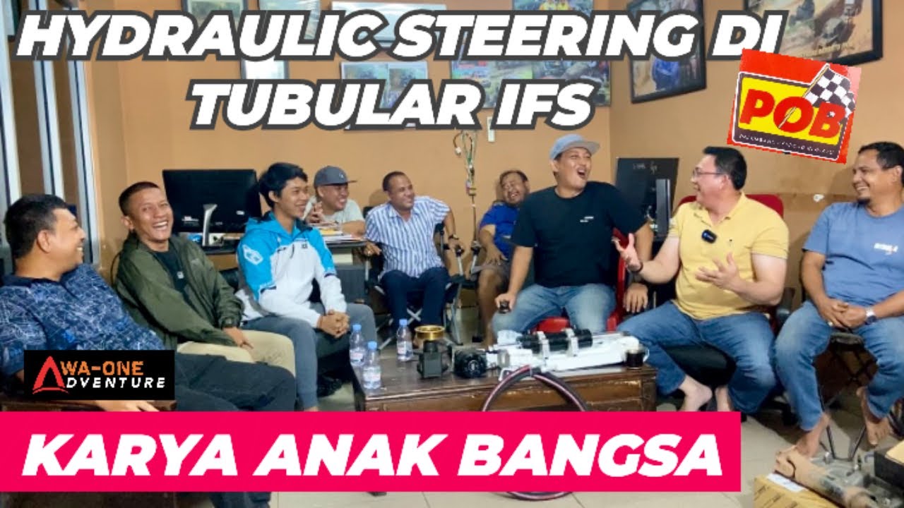 Pemasangan Hydraulic Steering System Untuk Mobil Tubular IFS | Wa-One ...