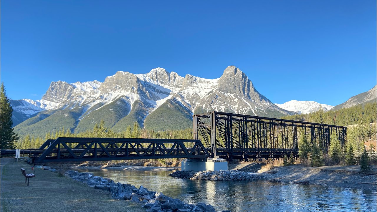 Early Morning Walk in Canmore, Alberta - May 2022 - YouTube