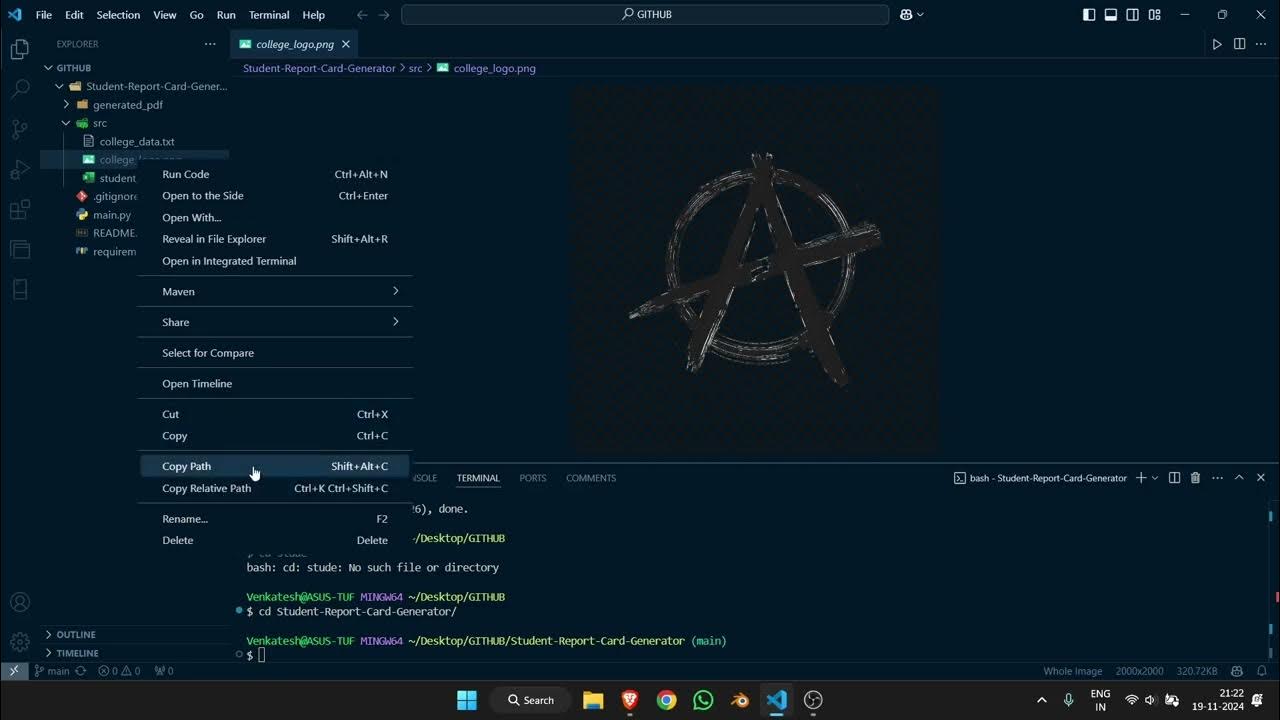 Student Report Card Generator Using Python - YouTube