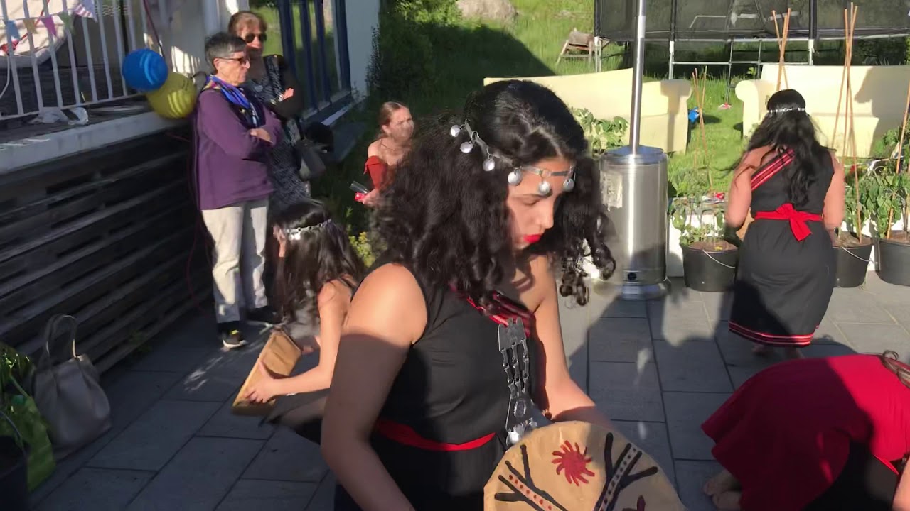 Indian Mapuche Dance in Sweden - YouTube