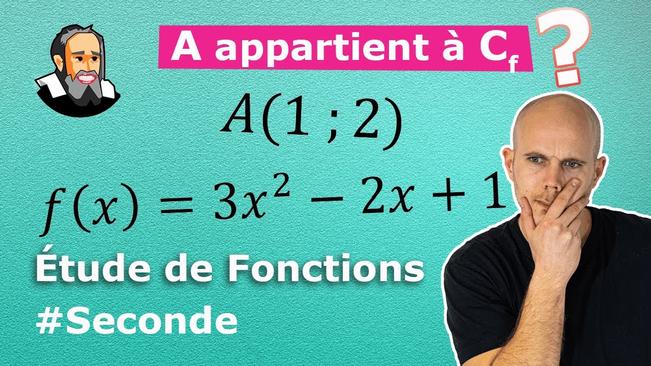 Savoir si un POINT appartient à une COURBE - Exercice Corrigé - Seconde ...