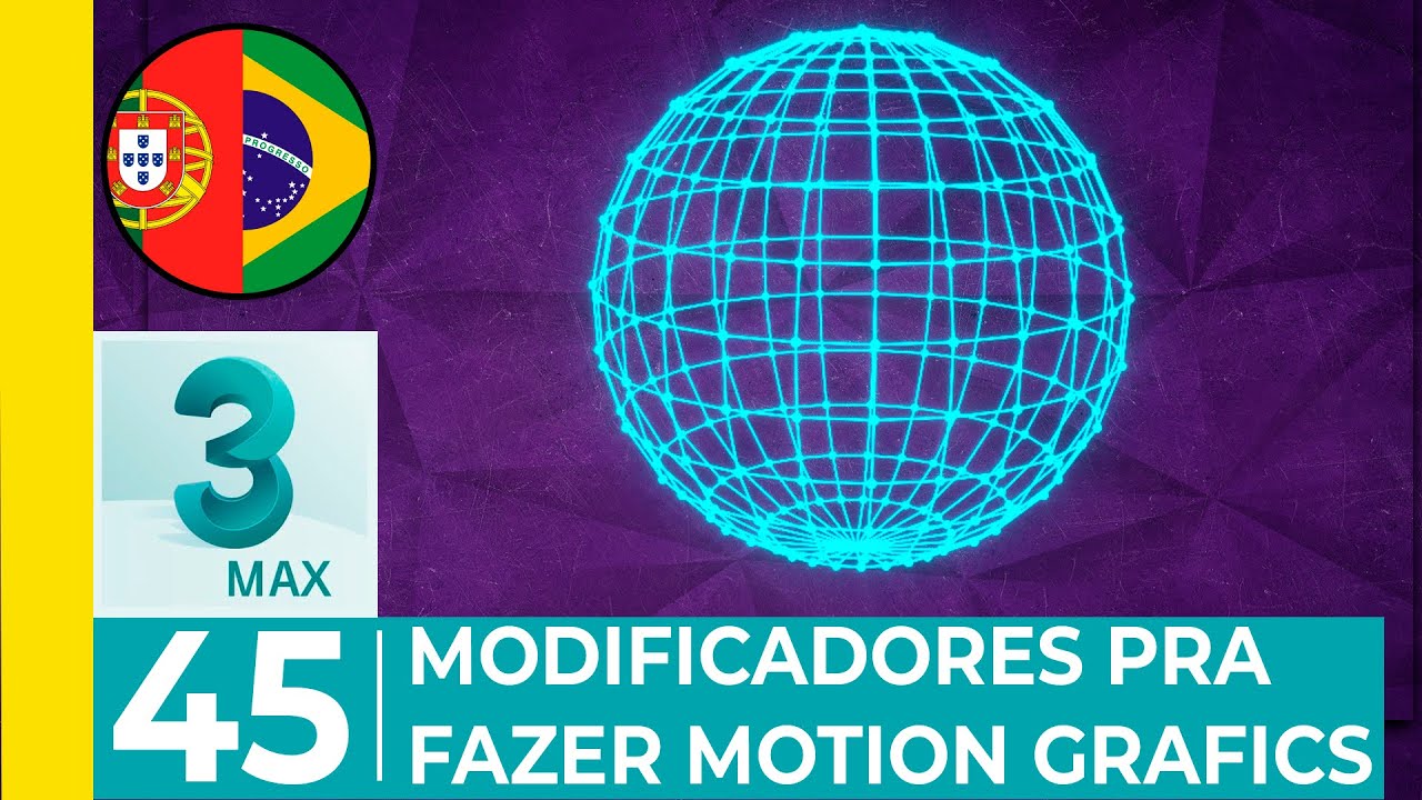 45 | 3ds Max MOTION GRAPHICS Modificadores - YouTube