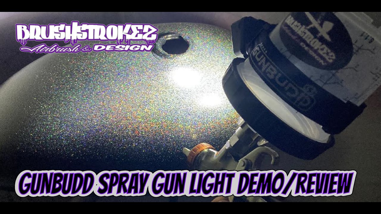 Gunbudd Spray Gun Light Demo/Review - YouTube